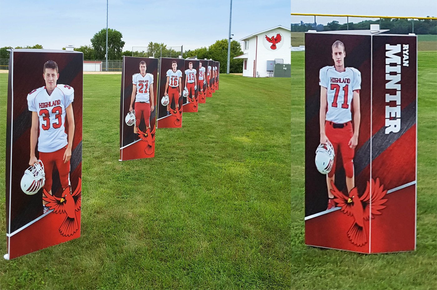U-Rah-Rah! Supporting School Sports Teams With Unique Displays