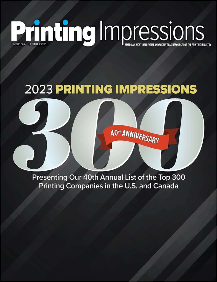 Suttle-Straus Ranks 129th on List of 300 Largest Printing Companies