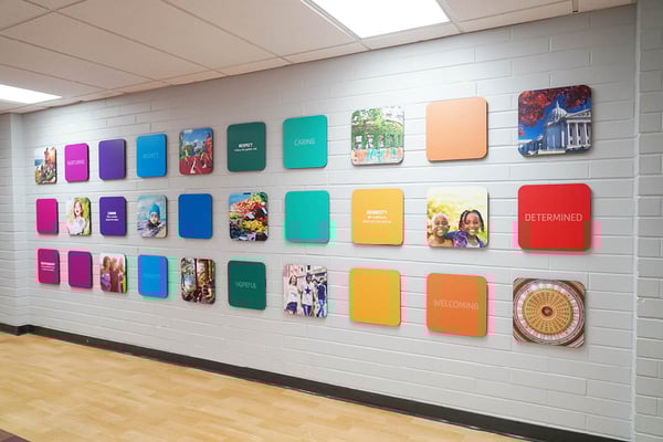 YMCA of Dane County Welcome Wall