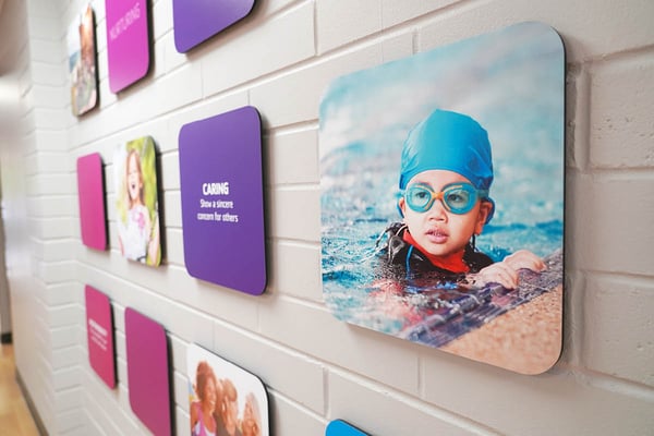 YMCA of Dane County Welcome Wall