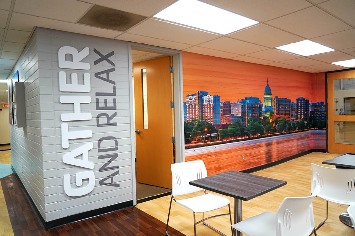 YMCA of Dane County Welcome Wall