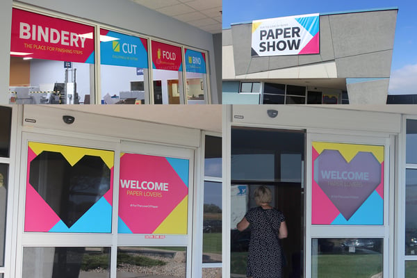 “For the love of Paper” Open House Event Campaign