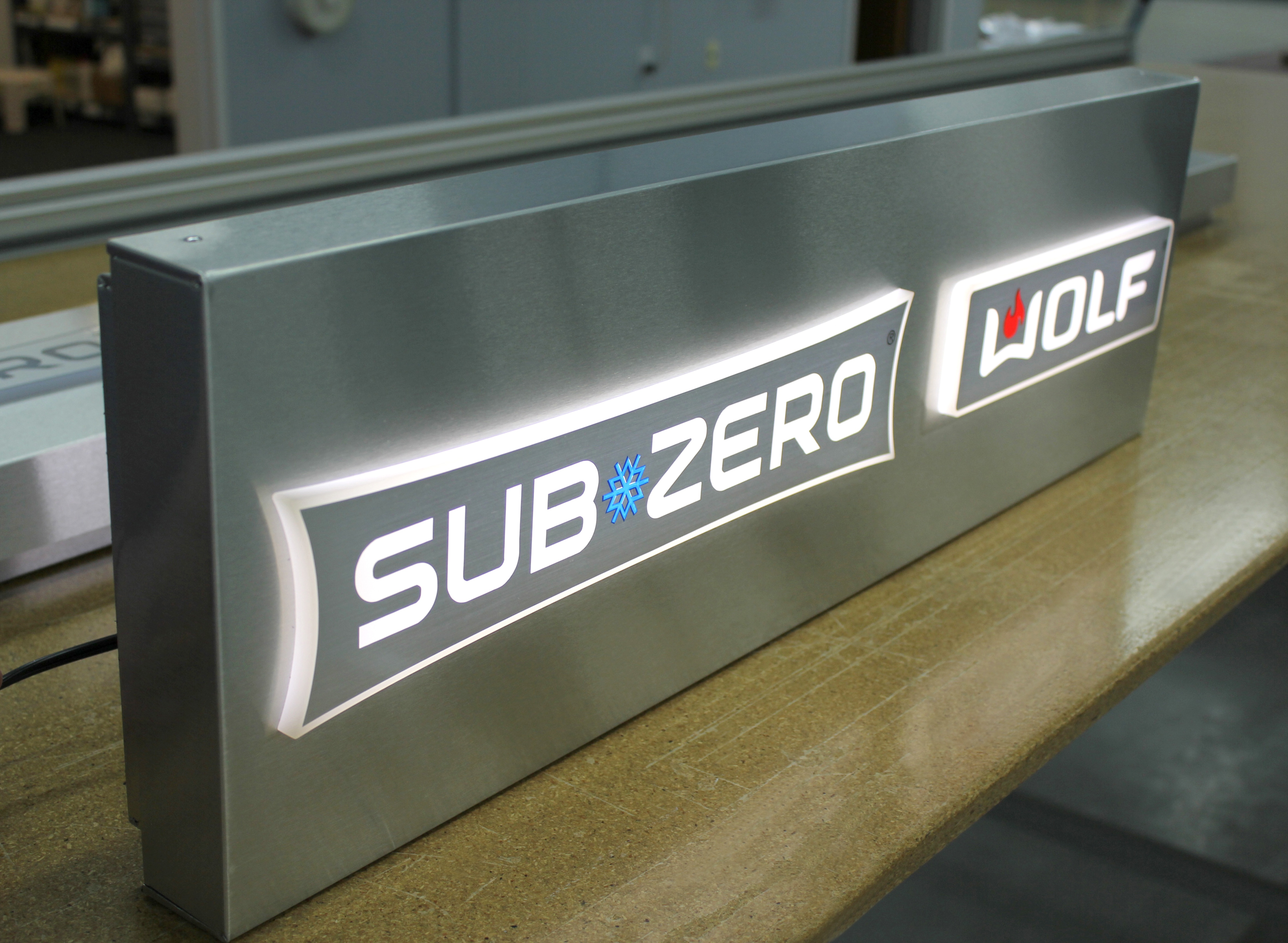 Backlit Sign
