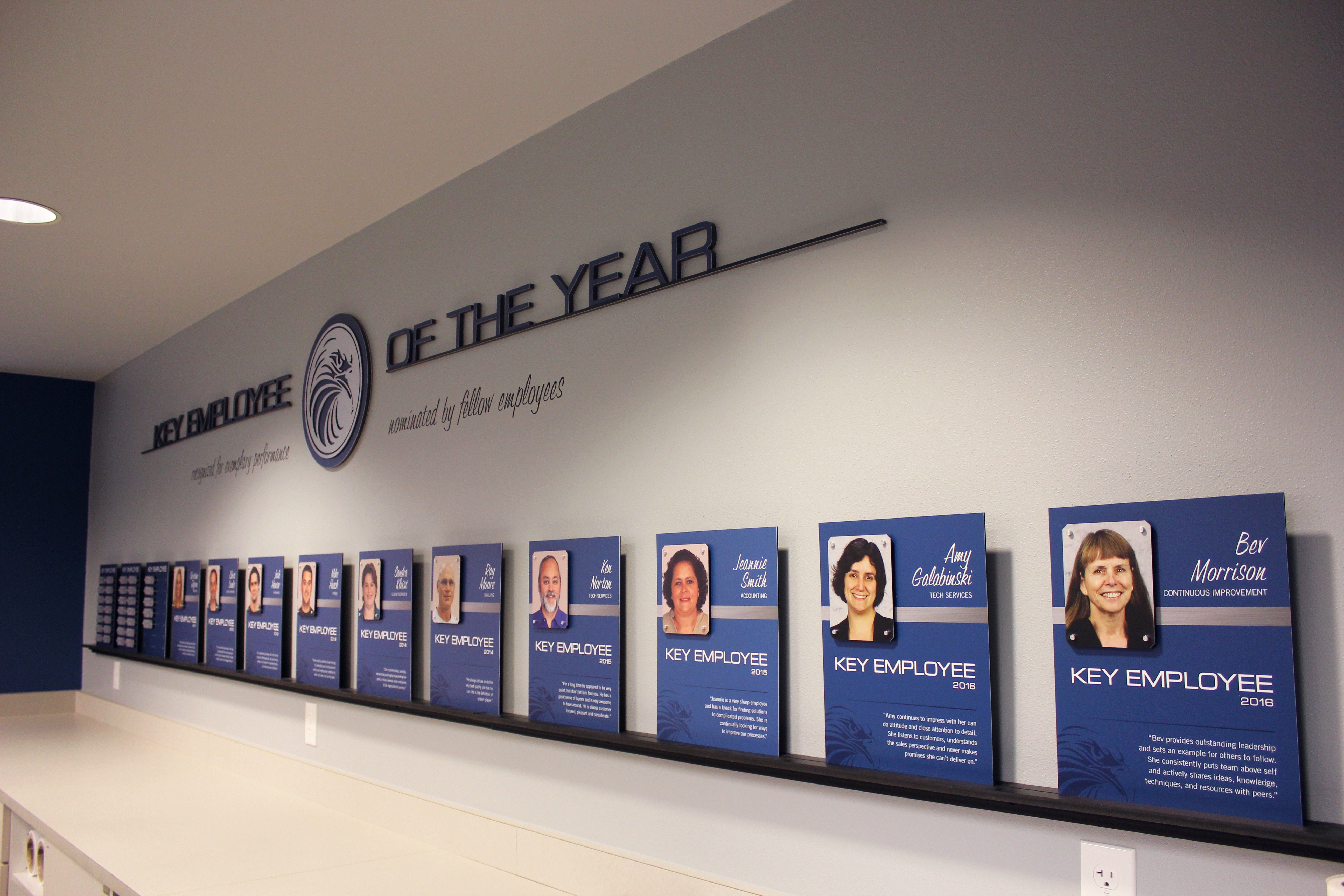 Employee Recognition Display