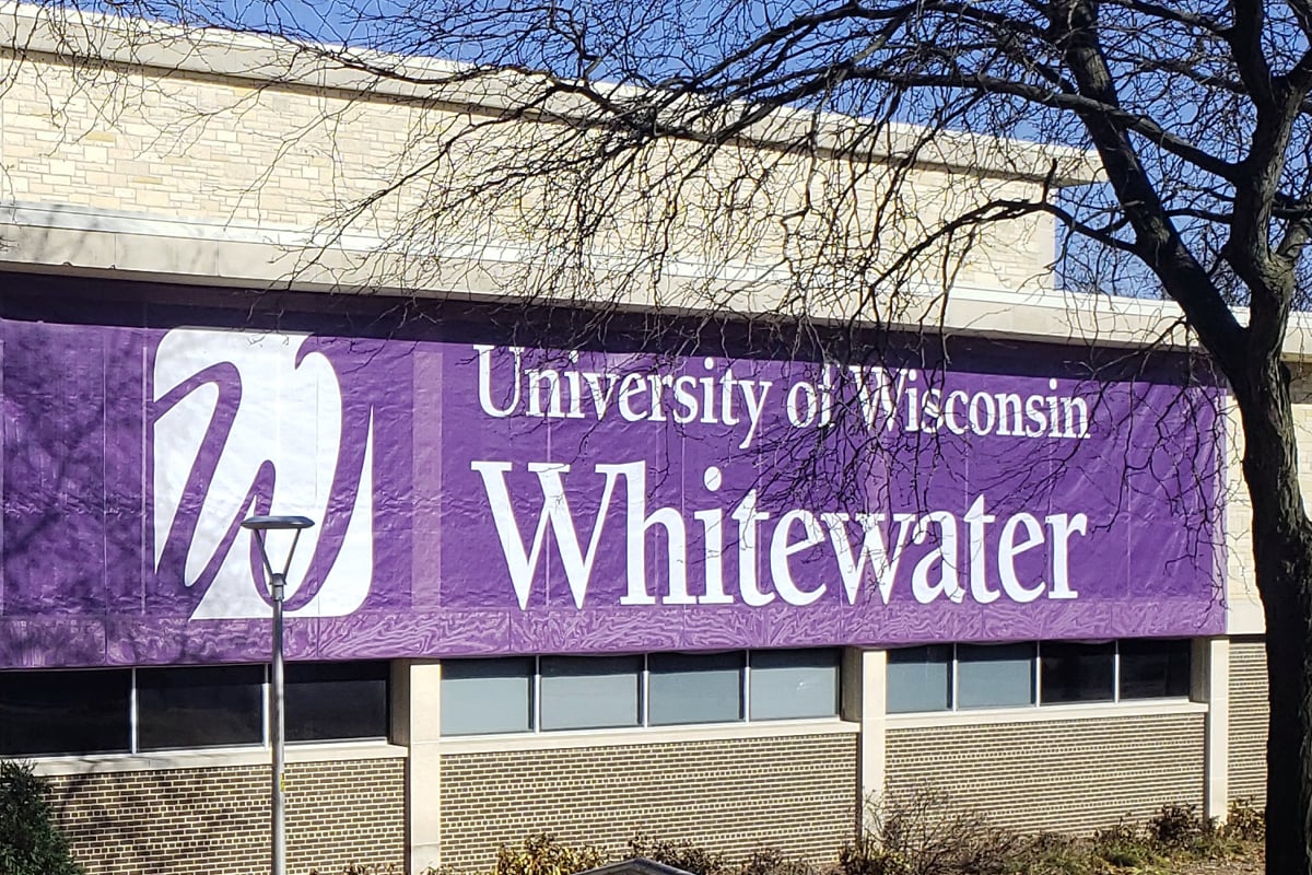UW – Whitewater Promotional Signage