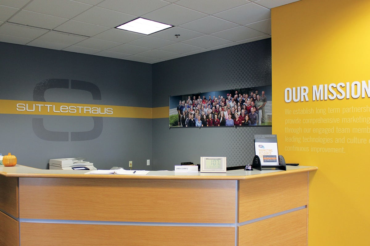 Reception Desk Graphics