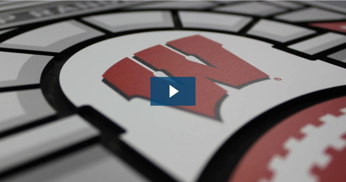 20-Second Solution: Wide Format - Camp Randall Sign