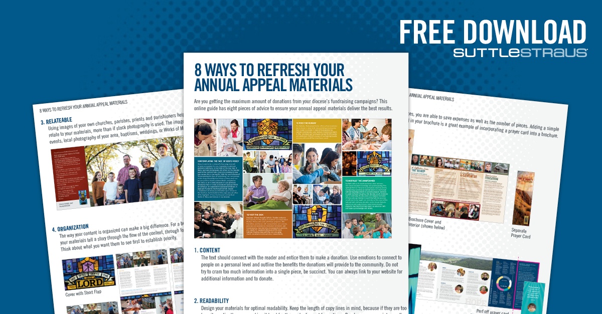 Free Tips Sheet: 8 Ways to Refresh Your Annual Appeal Materials
